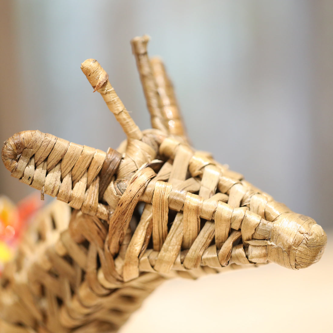 Handwoven Giraffe Basket | Water Hyacinth Gift Hamper and Planter ...