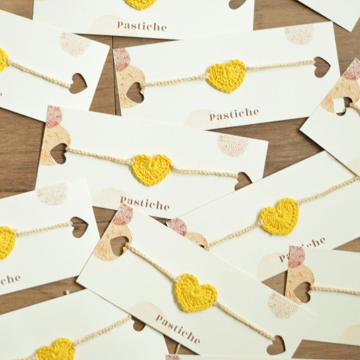 Crochet Heart Rakhi | Handcrafted with Love | Pastiche by AK